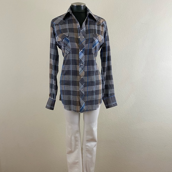 Wrangler | Tops | Vintage Wrangler Pro Rodeo Collection Pearl Snap Snap ...